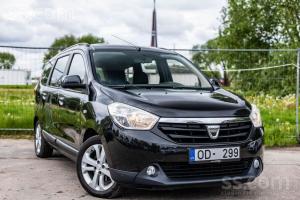 Black Dacia Lodgy 2014 in Riga, with an engine capacity of 1.50 L and mileage of 174 thousand km for 6690 €, photo 3 on AUTOMOTO.COM.LV
