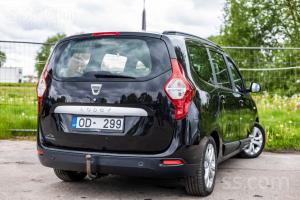 Black Dacia Lodgy 2014 in Riga, with an engine capacity of 1.50 L and mileage of 174 thousand km for 6690 €, photo 8 on AUTOMOTO.COM.LV