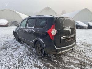 Black Dacia Lodgy 2018 in Radviliskis, with an engine capacity of 1.46 L and mileage of 281 thousand km for 4650 €, photo 6 on AUTOMOTO.COM.LV