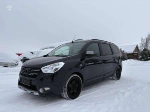 Melns Dacia Lodgy 2018 Radviliškis, ar dzinēja tilpumu 1.46 L un nobraukumu 281 tūkst. km par 5250 €, foto  vietnē AUTOMOTO.COM.LV