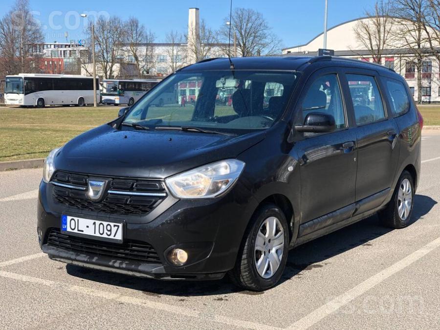 Black Dacia Lodgy 2019 in Riga, with an engine capacity of 1.60 L and mileage of 158 thousand km for 5800 €, photo 10 on AUTOMOTO.COM.LV