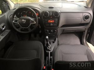 Black Dacia Lodgy 2019 in Riga, with an engine capacity of 1.60 L and mileage of 158 thousand km for 5800 €, photo 11 on AUTOMOTO.COM.LV