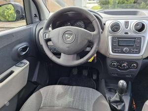 Black Dacia Lodgy 2014 in Ukmerge, with an engine capacity of 1.20 L and mileage of 200 thousand km for 3500 €, photo 7 on AUTOMOTO.COM.LV