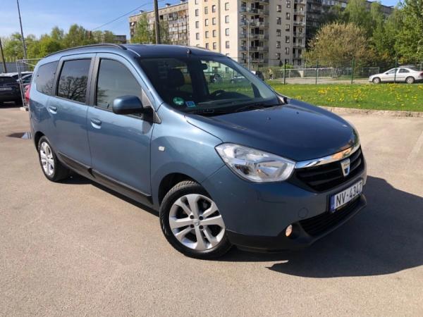 Синий Дачия Лоджи 2013 в Рига, объемом двигателя 1.50 л и пробегом 219 тыс. км за 5950 €, фото 3 на AUTOMOTO.COM.LV