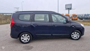 Blue Dacia Lodgy 2015 in Marijampole, with an engine capacity of 1.46 L and mileage of 207 thousand km for 4650 €, photo 4 on AUTOMOTO.COM.LV