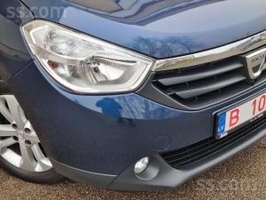 Blue Dacia Lodgy 2016 in Ogre, with an engine capacity of 1.20 L and mileage of 141 thousand km for 5950 €, photo 30 on AUTOMOTO.COM.LV