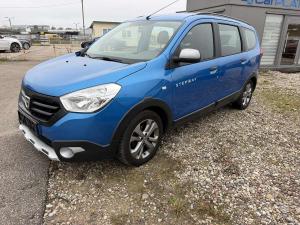 Zils Dacia Lodgy 2016 Viļņa, ar dzinēja tilpumu 1.46 L un nobraukumu 251 tūkst. km par 5290 €, foto  vietnē AUTOMOTO.COM.LV