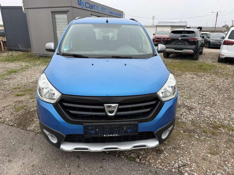 Zils Dacia Lodgy 2016 Viļņa, ar dzinēja tilpumu 1.46 L un nobraukumu 251 tūkst. km par 5290 €, foto 4 vietnē AUTOMOTO.COM.LV