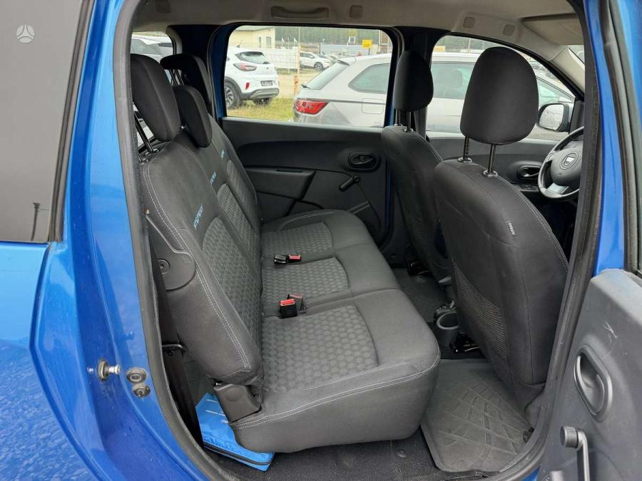 Zils Dacia Lodgy 2016 Viļņa, ar dzinēja tilpumu 1.46 L un nobraukumu 251 tūkst. km par 5290 €, foto 10 vietnē AUTOMOTO.COM.LV
