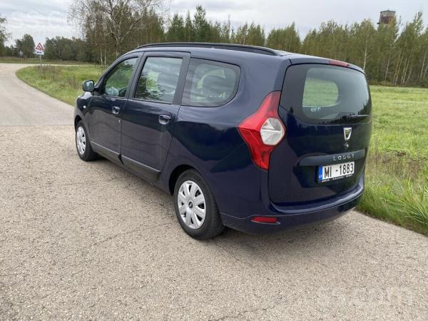 Zils Dacia Lodgy 2017 Rīga, ar dzinēja tilpumu 1.60 L un nobraukumu 0 tūkst. km par 4999 €, foto 6 vietnē AUTOMOTO.COM.LV