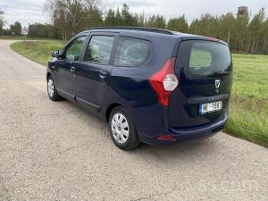 Blue Dacia Lodgy 2017 in Riga, with an engine capacity of 1.60 L and mileage of 0 thousand km for 4999 €, photo 7 on AUTOMOTO.COM.LV