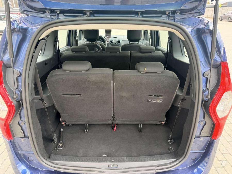 Zils Dacia Lodgy 2017 Tauragė, ar dzinēja tilpumu 1.46 L un nobraukumu 229 tūkst. km par 5999 €, foto 33 vietnē AUTOMOTO.COM.LV