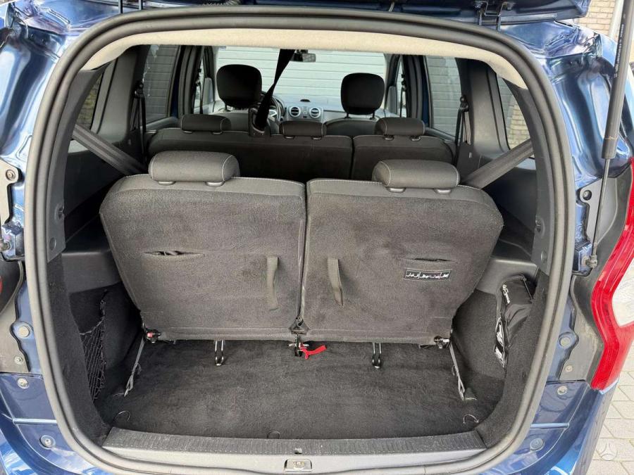 Blue Dacia Lodgy 2017 in Klaipeda, with an engine capacity of 1.46 L and mileage of 181 thousand km for 5600 €, photo 11 on AUTOMOTO.COM.LV