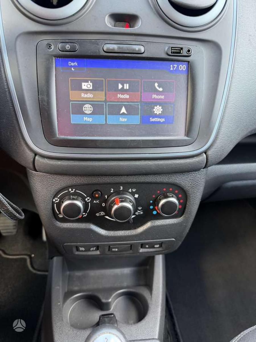 Blue Dacia Lodgy 2017 in Klaipeda, with an engine capacity of 1.46 L and mileage of 181 thousand km for 5600 €, photo 15 on AUTOMOTO.COM.LV