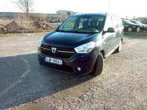 Blue Dacia Lodgy 2018 in Liepaja, with an engine capacity of 1.50 L and mileage of 0 thousand km for 5500 €, photo  on AUTOMOTO.COM.LV