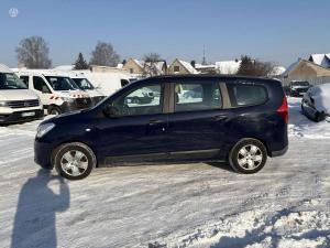 Blue Dacia Lodgy 2019 in Taurage, with an engine capacity of 1.46 L and mileage of 100 thousand km for 5000 €, photo 2 on AUTOMOTO.COM.LV
