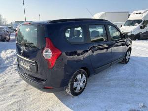 Blue Dacia Lodgy 2019 in Taurage, with an engine capacity of 1.46 L and mileage of 100 thousand km for 5000 €, photo 5 on AUTOMOTO.COM.LV