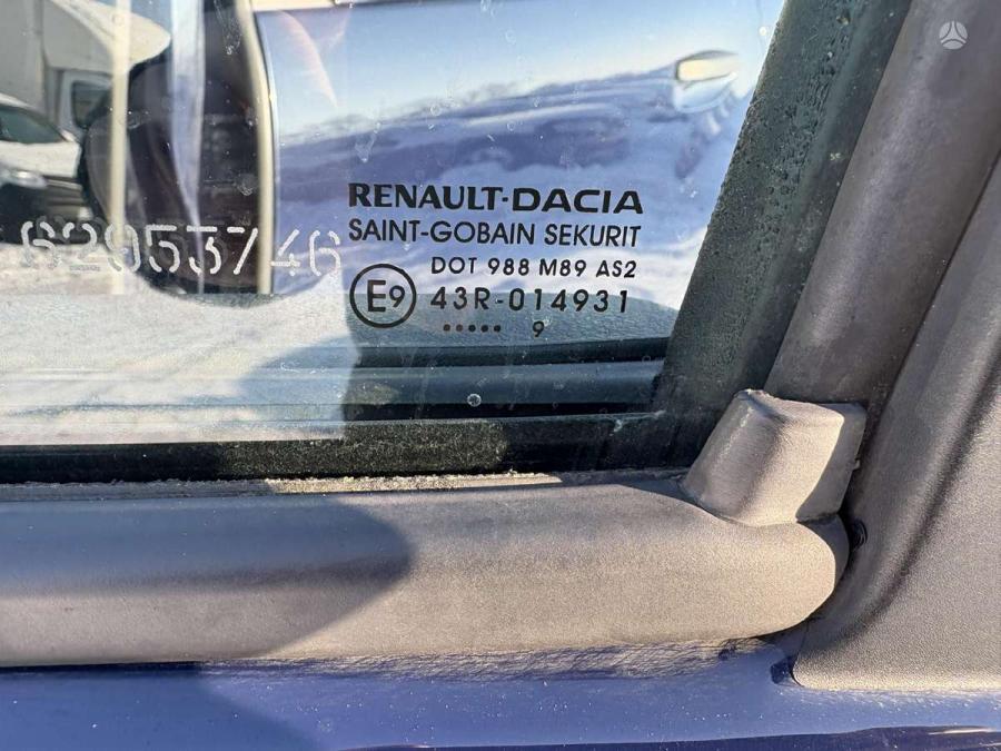 Blue Dacia Lodgy 2019 in Taurage, with an engine capacity of 1.46 L and mileage of 100 thousand km for 5000 €, photo 11 on AUTOMOTO.COM.LV