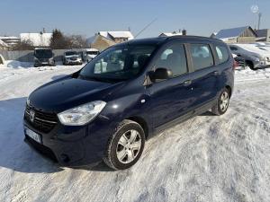 Zils Dacia Lodgy 2019 Tauragė, ar dzinēja tilpumu 1.46 L un nobraukumu 100 tūkst. km par 4700 €, foto  vietnē AUTOMOTO.COM.LV