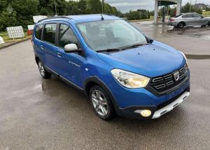 Zils Dacia Lodgy 2019 Tauragė, ar dzinēja tilpumu 1.20 L un nobraukumu 144 tūkst. km par 4900 €, foto  vietnē AUTOMOTO.COM.LV