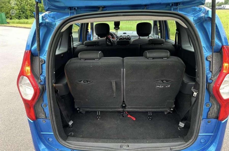 Zils Dacia Lodgy 2019 Tauragė, ar dzinēja tilpumu 1.20 L un nobraukumu 144 tūkst. km par 4900 €, foto 8 vietnē AUTOMOTO.COM.LV