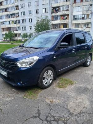 Zils Dacia Lodgy 2019 Rīga, ar dzinēja tilpumu 1.60 L un nobraukumu 158 tūkst. km par 7300 €, foto 1 vietnē AUTOMOTO.COM.LV