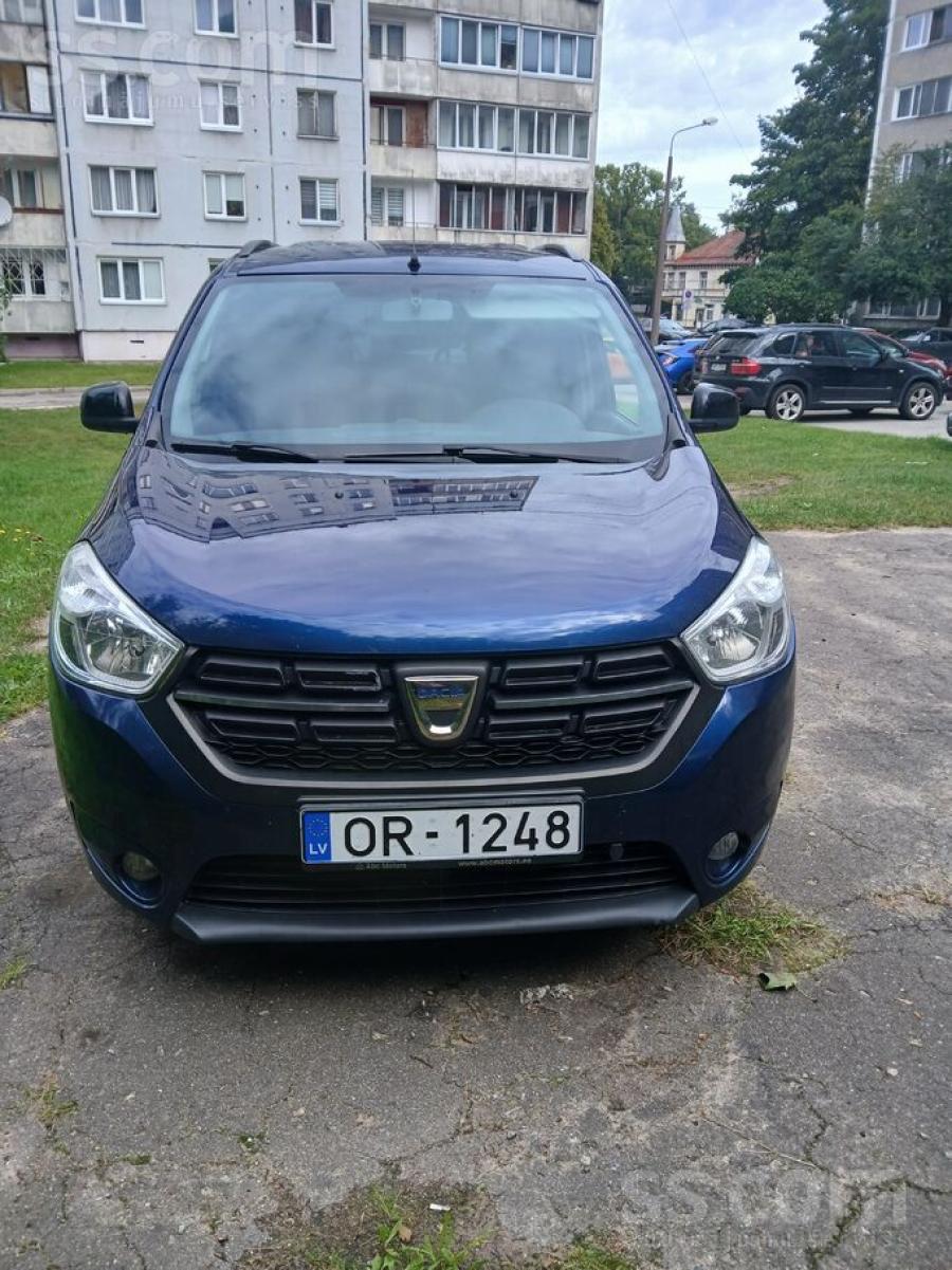 Zils Dacia Lodgy 2019 Rīga, ar dzinēja tilpumu 1.60 L un nobraukumu 158 tūkst. km par 7300 €, foto 3 vietnē AUTOMOTO.COM.LV