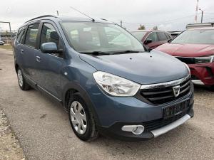 Blue Dacia Lodgy 2015 in Vilnius, with an engine capacity of 1.46 L and mileage of 250 thousand km for 5290 €, photo 3 on AUTOMOTO.COM.LV