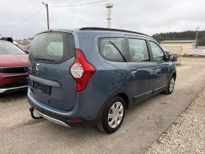 Blue Dacia Lodgy 2015 in Vilnius, with an engine capacity of 1.46 L and mileage of 250 thousand km for 5290 €, photo 4 on AUTOMOTO.COM.LV