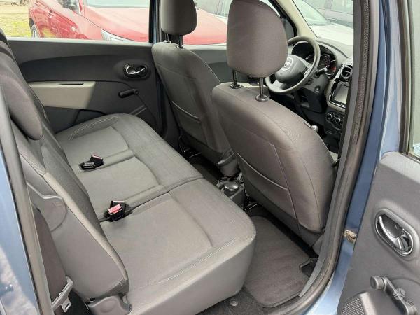 Blue Dacia Lodgy 2015 in Vilnius, with an engine capacity of 1.46 L and mileage of 250 thousand km for 5290 €, photo 10 on AUTOMOTO.COM.LV