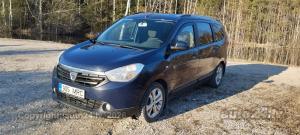 Blue Dacia Lodgy 2017 in Rakvere, with an engine capacity of 1.20 L and mileage of 158 thousand km for 9400 €, photo 3 on AUTOMOTO.COM.LV