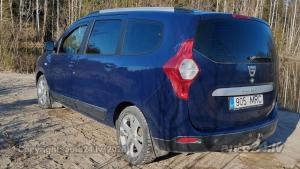 Blue Dacia Lodgy 2017 in Rakvere, with an engine capacity of 1.20 L and mileage of 158 thousand km for 9400 €, photo 7 on AUTOMOTO.COM.LV