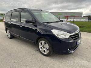 Blue Dacia Lodgy 2017 in Riga, with an engine capacity of 1.60 L and mileage of 255 thousand km for 5499 €, photo 3 on AUTOMOTO.COM.LV