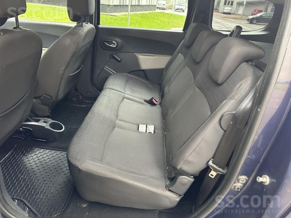 Zils Dacia Lodgy 2017 Rīga, ar dzinēja tilpumu 1.60 L un nobraukumu 255 tūkst. km par 5299 €, foto 10 vietnē AUTOMOTO.COM.LV