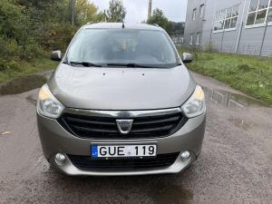 Brown Dacia Lodgy 2013 in Vilnius, with an engine capacity of 1.46 L and mileage of 327 thousand km for 2300 €, photo 3 on AUTOMOTO.COM.LV