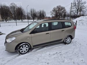 Brown Dacia Lodgy 2019 in Limbazi, with an engine capacity of 1.60 L and mileage of 18 thousand km for 8850 €, photo  on AUTOMOTO.COM.LV