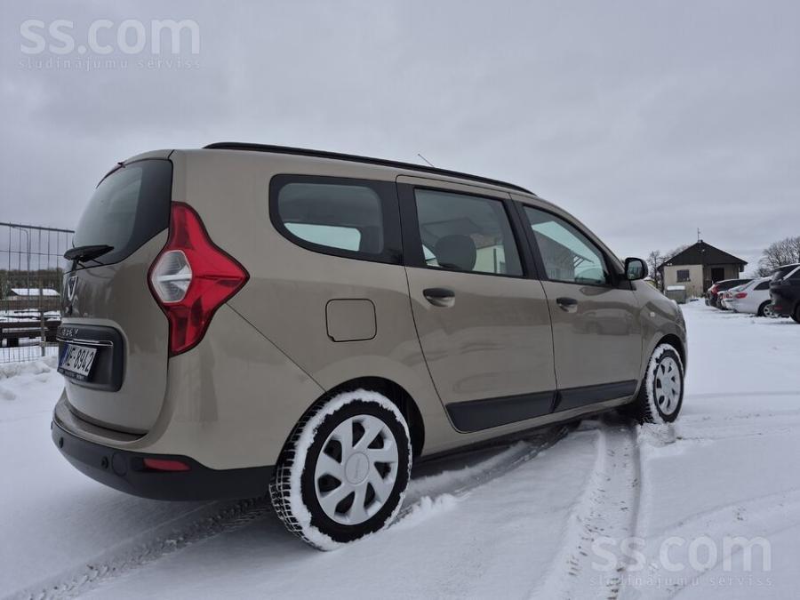 Brūns Dacia Lodgy 2019 Limbaži, ar dzinēja tilpumu 1.60 L un nobraukumu 18 tūkst. km par 8850 €, foto 13 vietnē AUTOMOTO.COM.LV