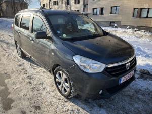 Grey Dacia Lodgy 2012 in Panevezys, with an engine capacity of 1.46 L and mileage of 240 thousand km for 3150 €, photo  on AUTOMOTO.COM.LV