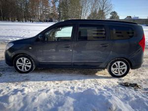 Grey Dacia Lodgy 2012 in Panevezys, with an engine capacity of 1.46 L and mileage of 240 thousand km for 3150 €, photo 4 on AUTOMOTO.COM.LV