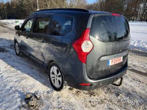 Grey Dacia Lodgy 2012 in Panevezys, with an engine capacity of 1.46 L and mileage of 240 thousand km for 3150 €, photo 5 on AUTOMOTO.COM.LV