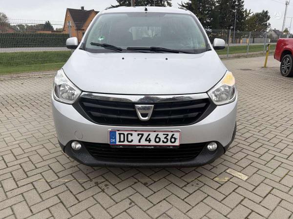 Grey Dacia Lodgy 2016 in Taurage, with an engine capacity of 1.46 L and mileage of 253 thousand km for 3650 €, photo 4 on AUTOMOTO.COM.LV