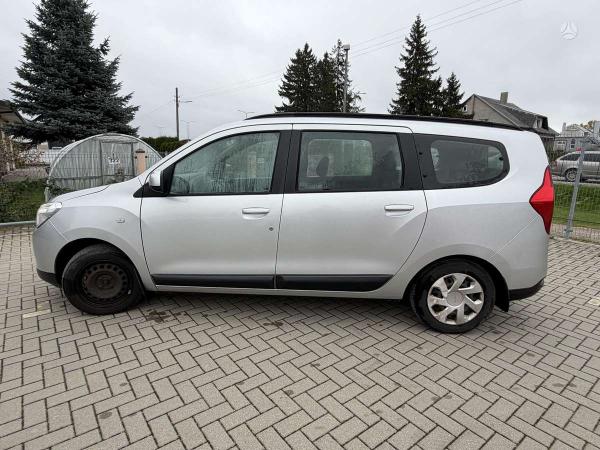 Grey Dacia Lodgy 2016 in Taurage, with an engine capacity of 1.46 L and mileage of 253 thousand km for 3650 €, photo 7 on AUTOMOTO.COM.LV