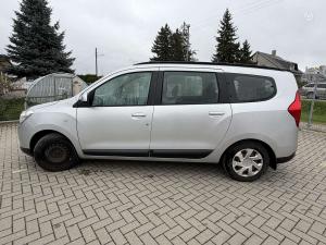 Pelēks Dacia Lodgy 2016 Tauragė, ar dzinēja tilpumu 1.46 L un nobraukumu 253 tūkst. km par 3650 €, foto 7 vietnē AUTOMOTO.COM.LV