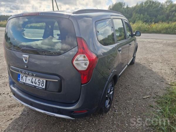 Pelēks Dacia Lodgy 2017 Rīga, ar dzinēja tilpumu 1.50 L un nobraukumu 126 tūkst. km par 7000 €, foto 6 vietnē AUTOMOTO.COM.LV