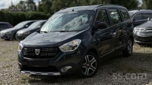 Grey Dacia Lodgy 2019 in Jelgava, with an engine capacity of 1.30 L and mileage of 124 thousand km for 6590 €, photo 3 on AUTOMOTO.COM.LV