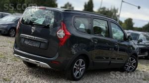 Grey Dacia Lodgy 2019 in Jelgava, with an engine capacity of 1.30 L and mileage of 124 thousand km for 6590 €, photo 4 on AUTOMOTO.COM.LV
