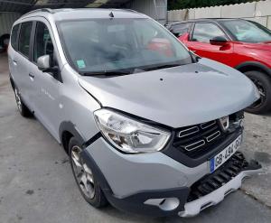 Grey Dacia Lodgy 2021 in Taurage, with an engine capacity of 1.46 L and mileage of 45 thousand km for 4590 €, photo  on AUTOMOTO.COM.LV