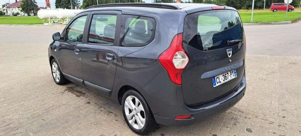 Grey Dacia Lodgy 2012 in Taurage, with an engine capacity of 1.50 L and mileage of 285 thousand km for 2600 €, photo 6 on AUTOMOTO.COM.LV
