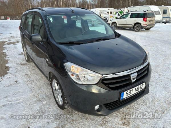 Grey Dacia Lodgy 2013 in Parnu, with an engine capacity of 1.50 L and mileage of 67 thousand km for 4400 €, photo 2 on AUTOMOTO.COM.LV