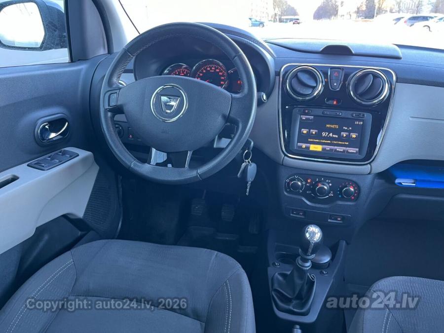 Pelēks Dacia Lodgy 2013 Kuresāre, ar dzinēja tilpumu 1.50 L un nobraukumu 67 tūkst. km par 5390 €, foto 11 vietnē AUTOMOTO.COM.LV